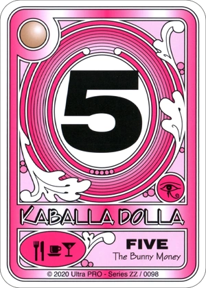 Kaballa Dolla (5) (Blue) | Killer Bunnies Wiki | Fandom