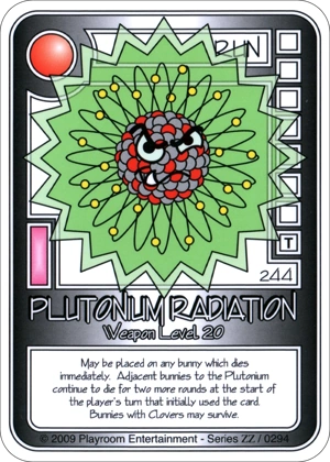 Plutonium Radiation | Killer Bunnies Wiki | Fandom