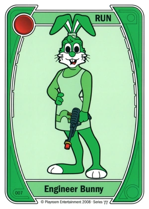 Engineer Bunny - Green | Killer Bunnies Wiki | Fandom