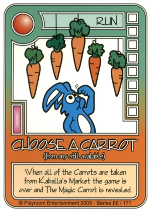 Choose A Carrot (Red) | Killer Bunnies Wiki | Fandom