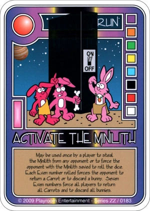 Activate The Minilith | Killer Bunnies Wiki | Fandom