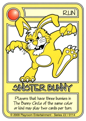 Sinister Bunny (Yellow) | Killer Bunnies Wiki | Fandom