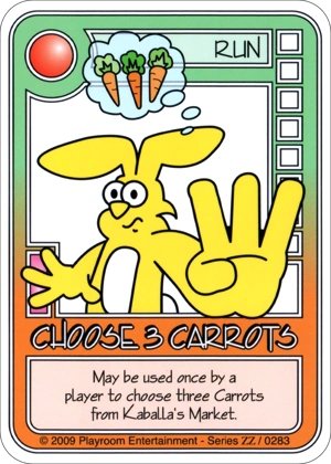 Choose 3 Carrots | Killer Bunnies Wiki | Fandom