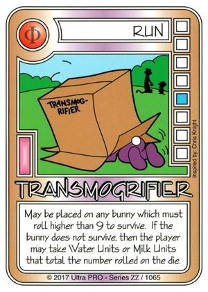 Transmogrifier | Killer Bunnies Wiki | Fandom