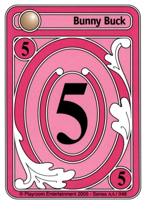 5 Bunny Buck | Killer Bunnies Wiki | Fandom