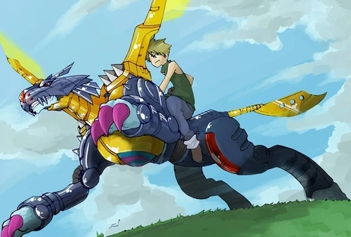 Metal Garurumon | Killer Character Wiki | Fandom