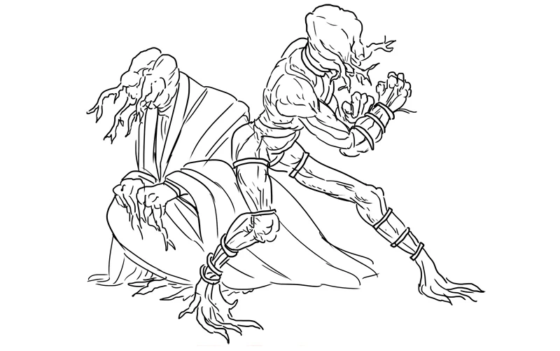 Kit Fisto Coloring Pages