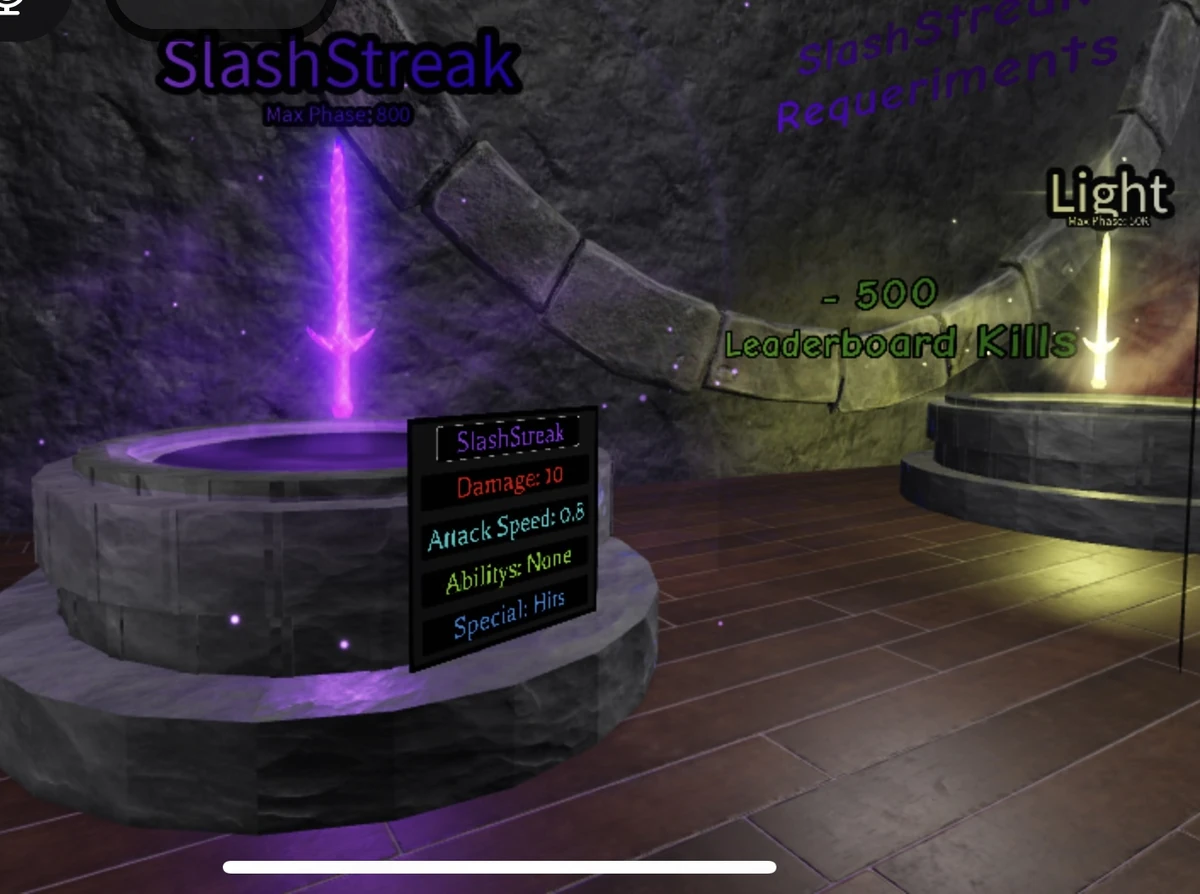 SlashStreak | Killstreak Swords V4 Wiki | Fandom