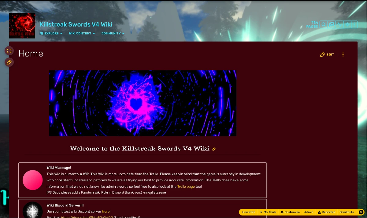 User blog:Noglista/Wiki Theme Poll | Killstreak Swords V4 Wiki | Fandom