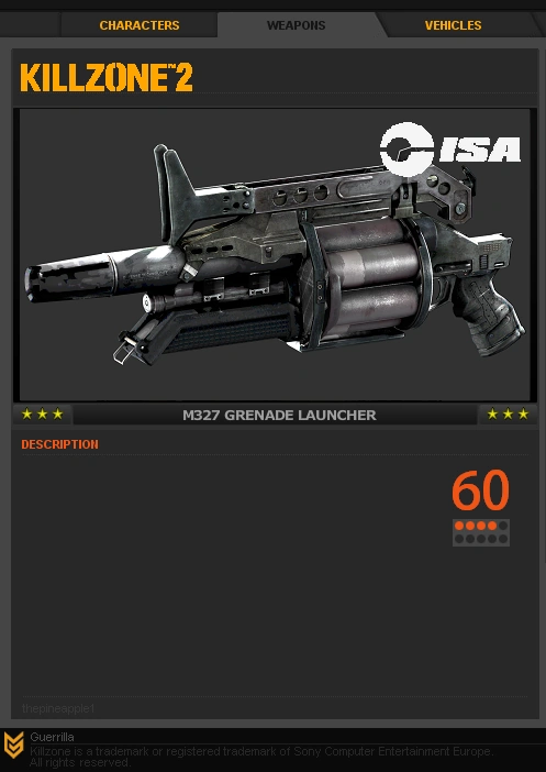 M327 Grenade Launcher | Killzone Card Game Wiki | Fandom