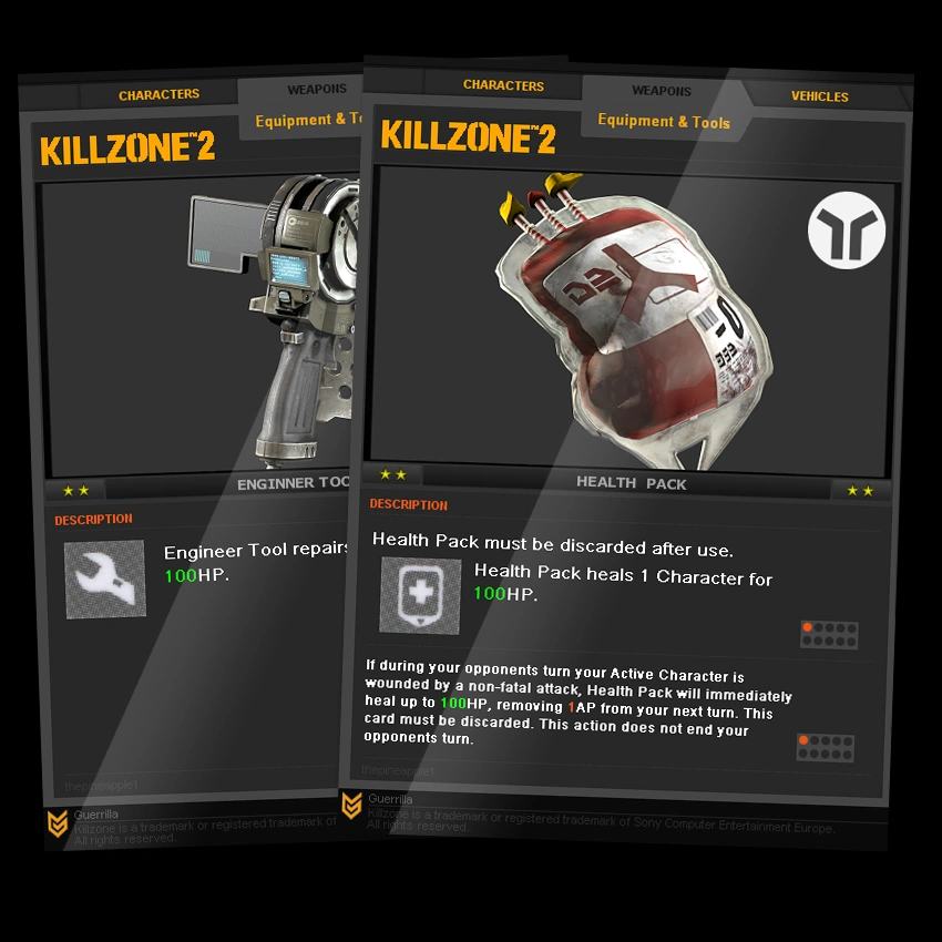 Tools | Killzone Card Game Wiki | Fandom