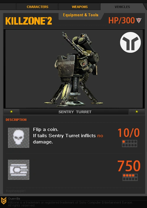 Sentry Turret | Killzone Card Game Wiki | Fandom