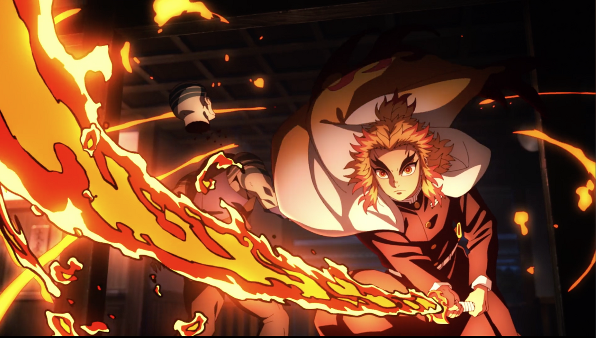 Kyojuro Rengoku vs Slasher | Kimetsu no Yaiba Wiki | Fandom