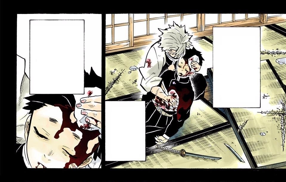 Sanemi Shinazugawa and Masachika Kumeno vs Ubume | Kimetsu no Yaiba ...