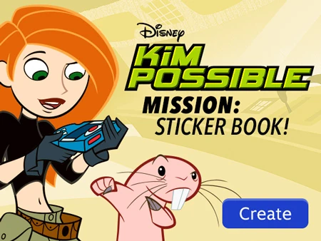 Kim Possible Mission: Sticker Book! | Kim Possible Wiki | Fandom
