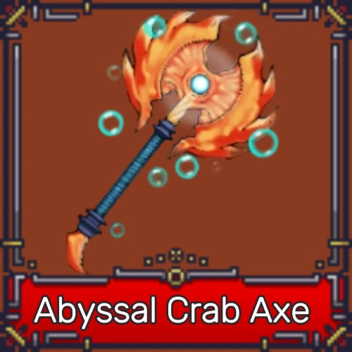 Abyssal Crab Axe | King Legacy Wiki | Fandom