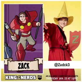 Zachary | King of The Nerds Wiki | Fandom