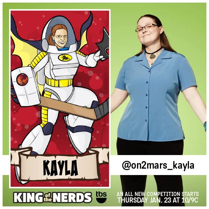 Kayla | King of The Nerds Wiki | Fandom