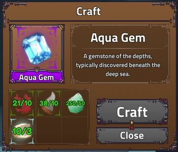 Aqua gem | King Legacy Wiki | Fandom