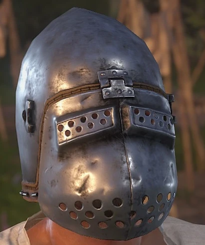 Bascinet with klappvisor | Kingdom Come: Deliverance Wiki | Fandom