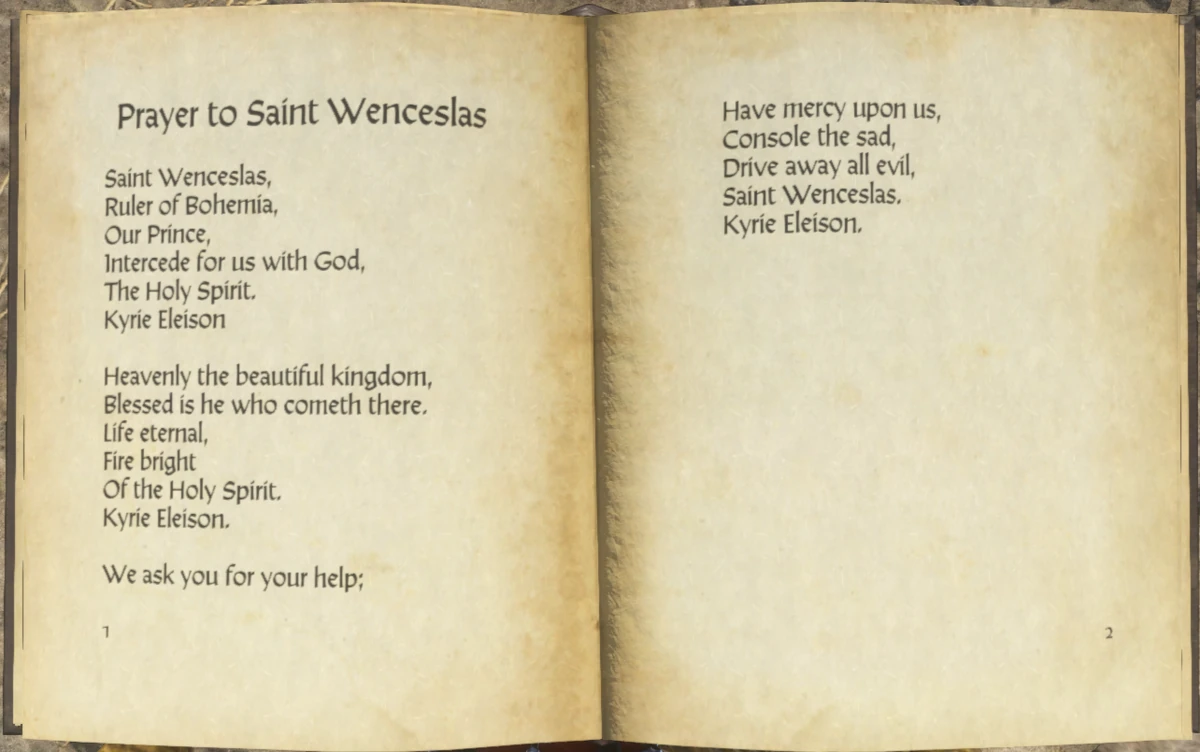 Book of Prayers | Kingdom Come: Deliverance Wiki | Fandom