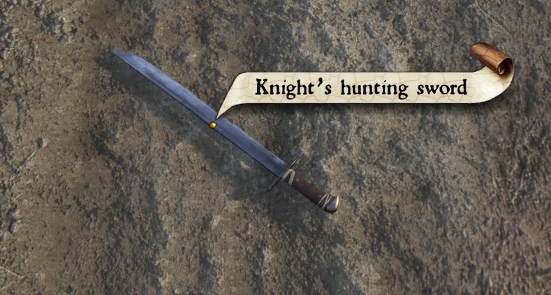 Knight's hunting sword | Kingdom Come: Deliverance Wiki | Fandom