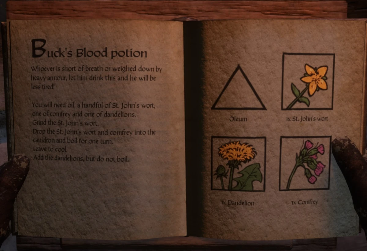 Buck's Blood potion | Kingdom Come: Deliverance Wiki | Fandom