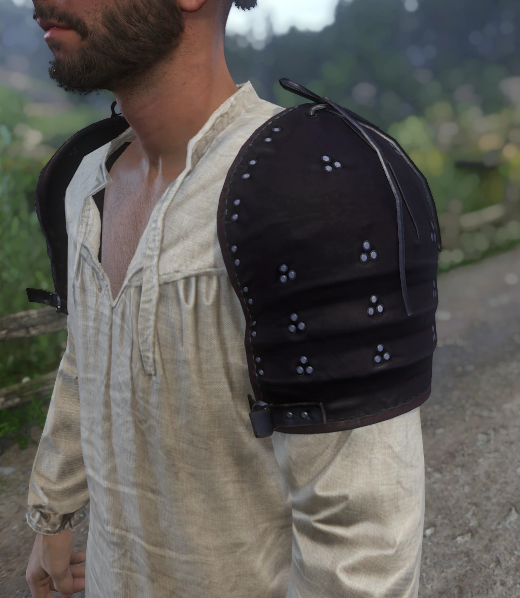 Black brigandine pauldrons | Kingdom Come: Deliverance Wiki | Fandom
