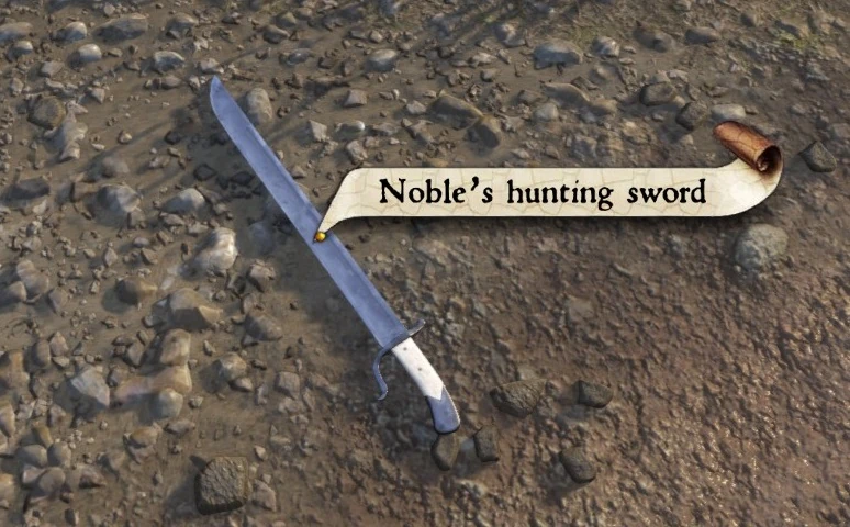 Noble's hunting sword | Kingdom Come: Deliverance Wiki | Fandom