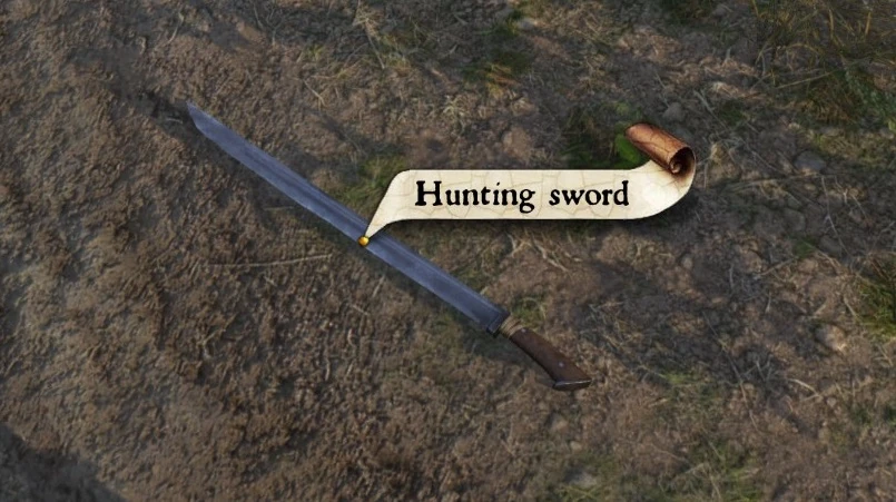 Hunting sword | Kingdom Come: Deliverance Wiki | Fandom