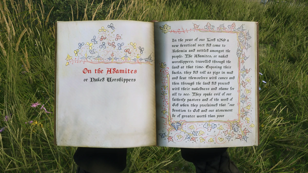 On the Adamites or Naked Worshippers | Kingdom Come: Deliverance Wiki ...