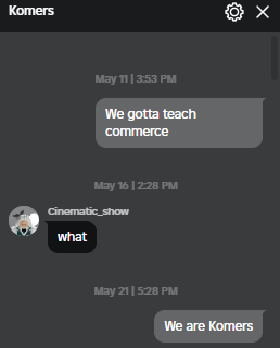 Komers | Kingdom of Moyai Wiki | Fandom