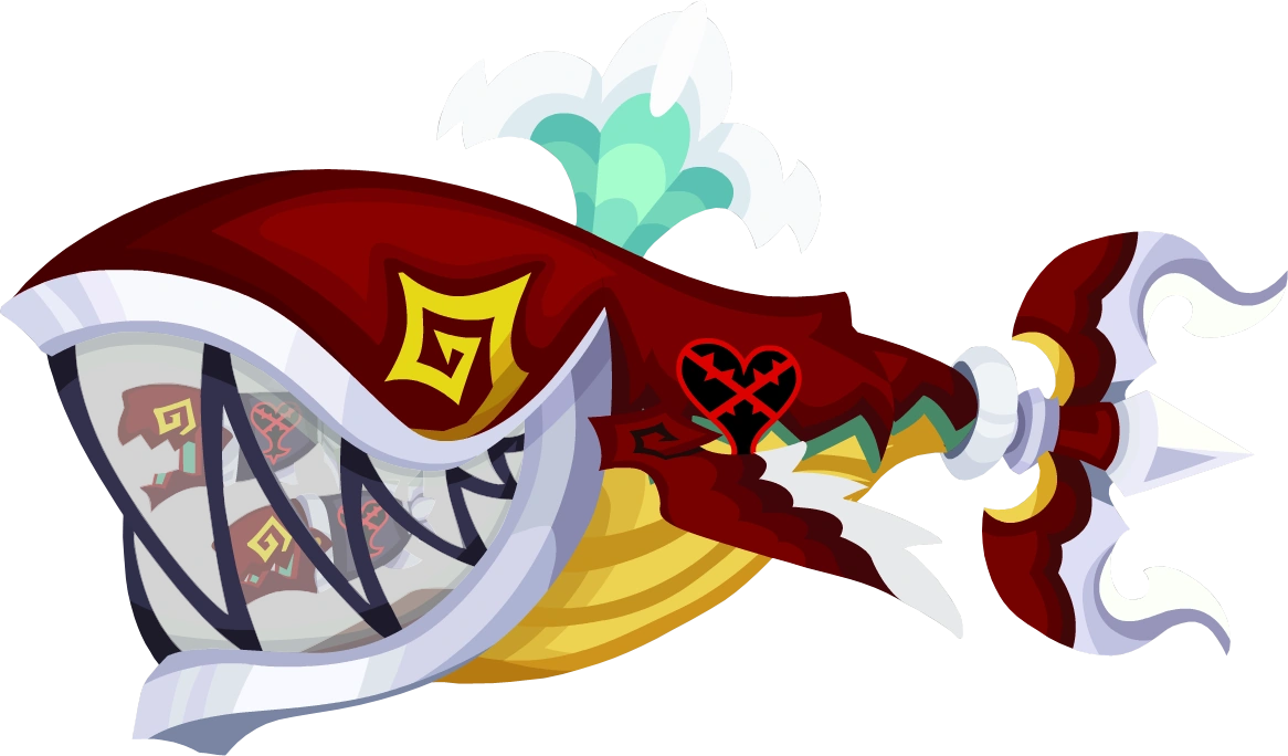 Red Trident Tail | Kingdom Hearts Wiki | Fandom