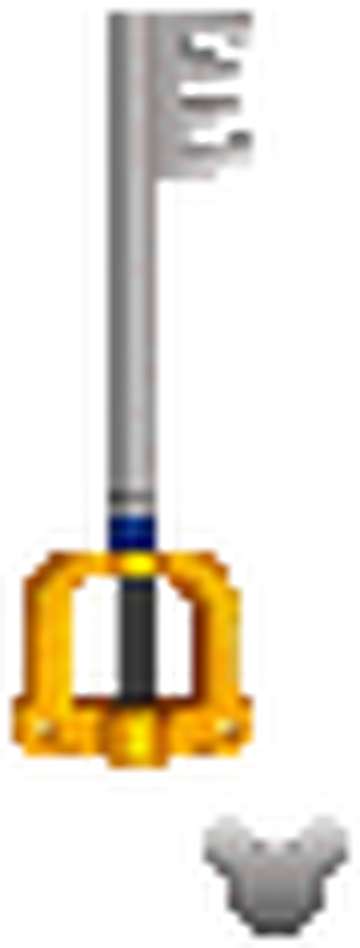 Kingdom Hearts Kingdom Key Outline
