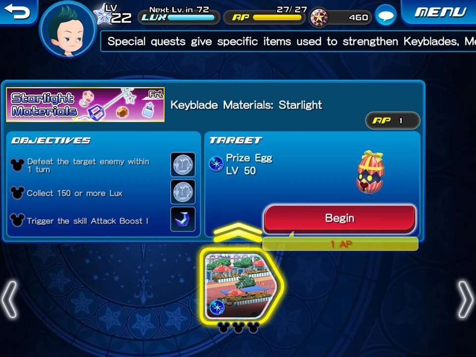 Quête Spéciale : Keyblade Materials: Starlight | Kingdom Hearts Wiki ...