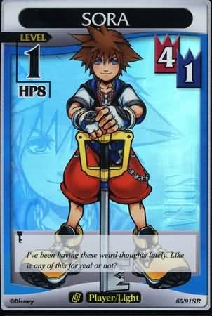 Sora/Cartas | Kingdom Hearts Wiki | Fandom