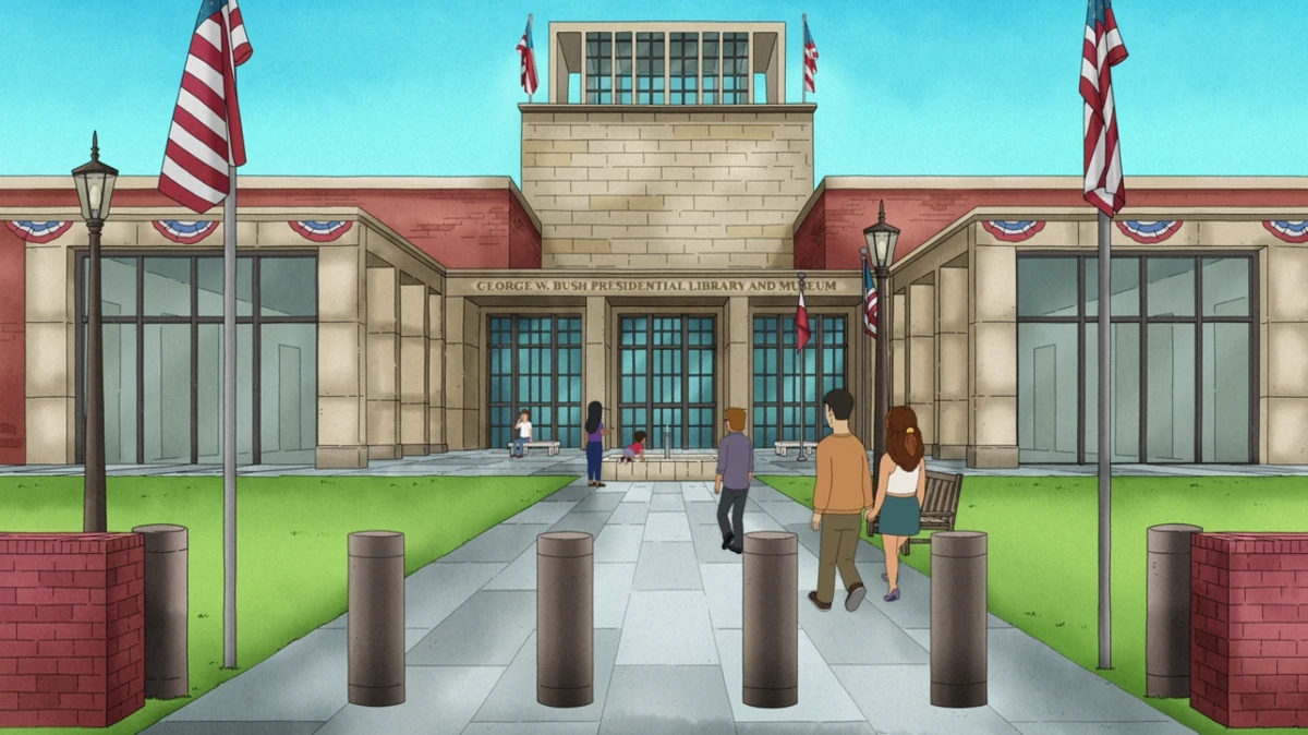 George W. Bush Presidential Library and Museum | King of the Hill Wiki ...