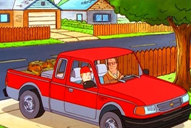 King Of The Hill Boomhauer Car
