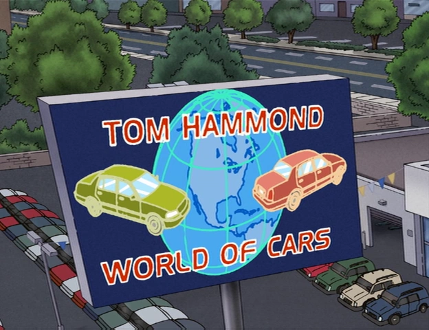 Tom Hammond World of Cars | King of the Hill Wiki | Fandom