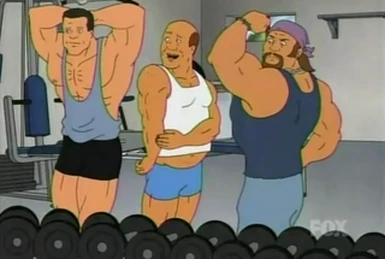 King Of The Hill Bill Bulk And The Body Buddies