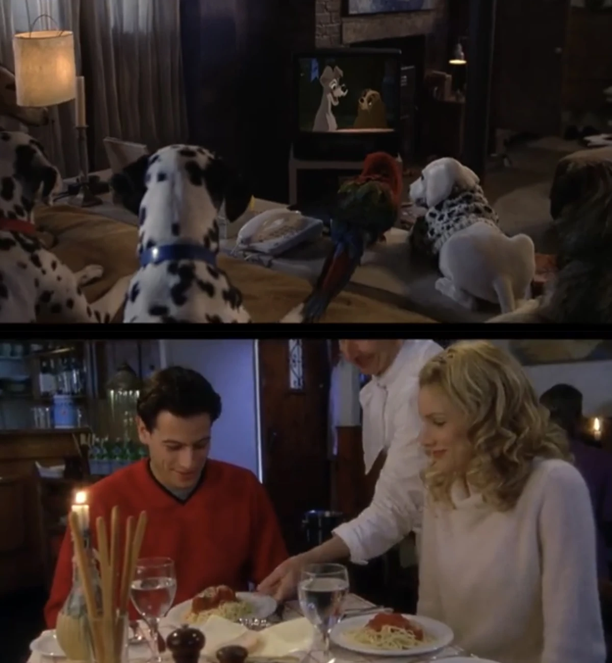 Dogs Watching "Lady & the Tramp"/At the Restaurant/Bella Notte | Kion's ...