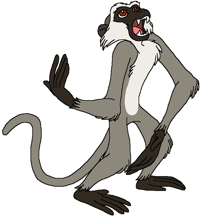 Monty the Vervet Monkey | Kion's Adventures Wiki | Fandom