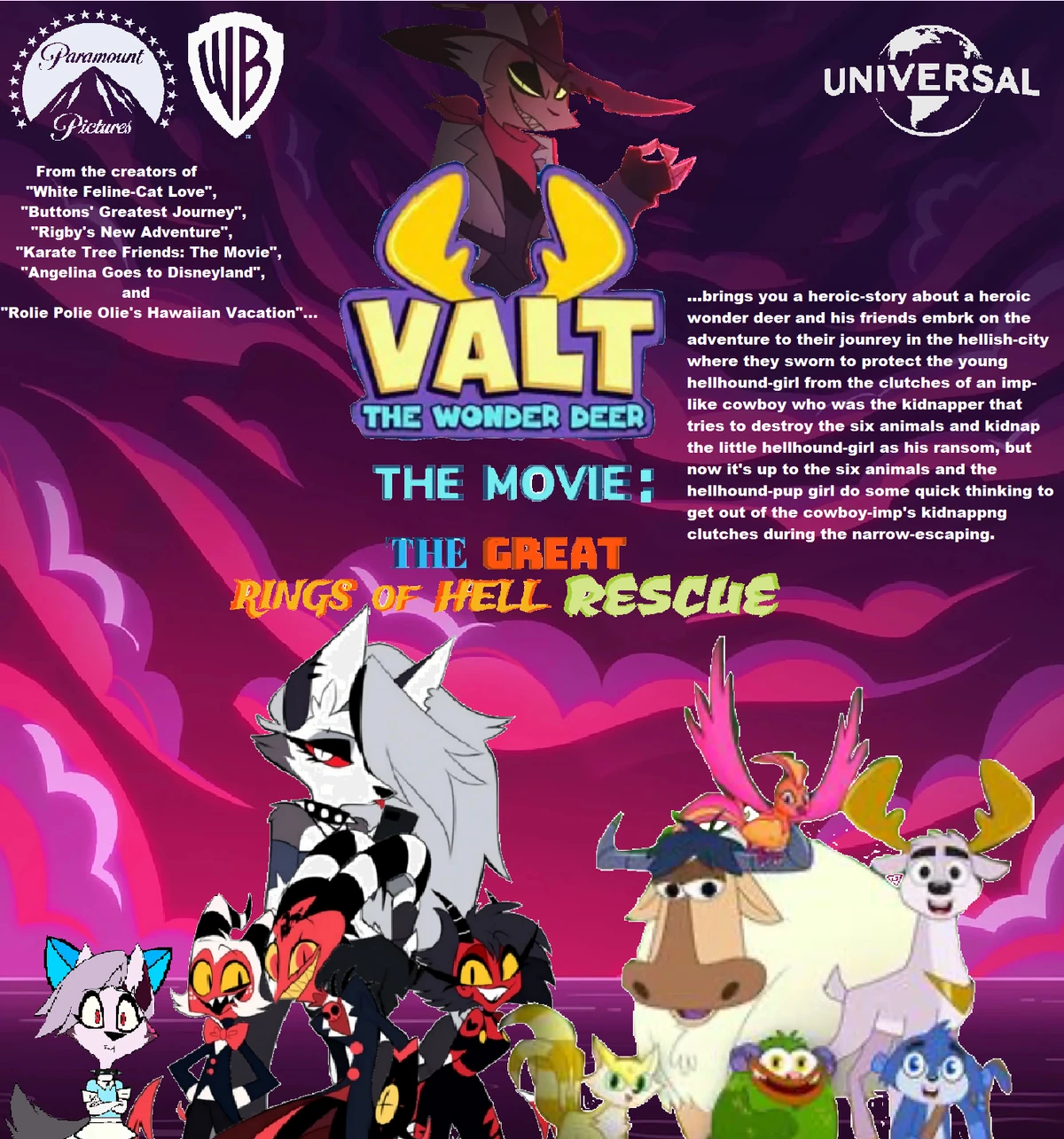 Valt the Wonder Deer: The Movie: The Great Rings of Hell Rescue (2024) | Kion's Adventures Wiki ...