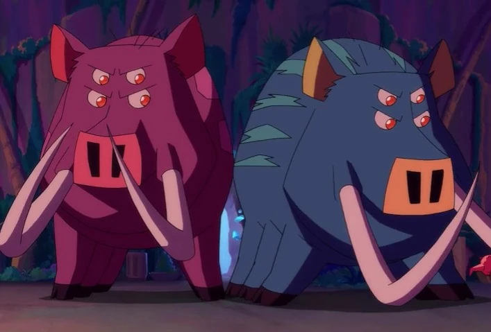 Mute Boars | Kipo and the Age of Wonderbeasts Wiki | Fandom