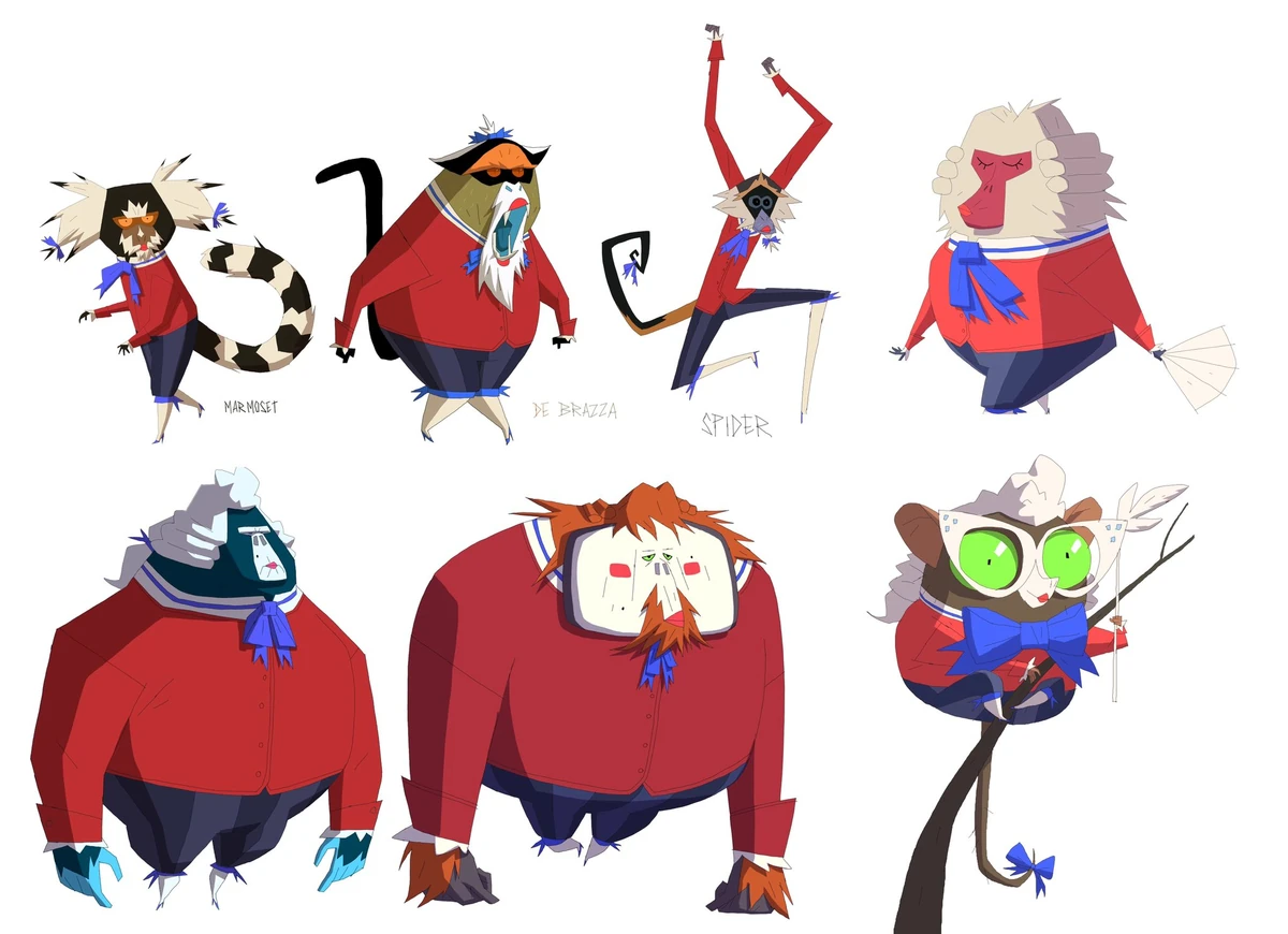 Scarlemagne's Nobles | Kipo and the Age of Wonderbeasts Wiki | Fandom