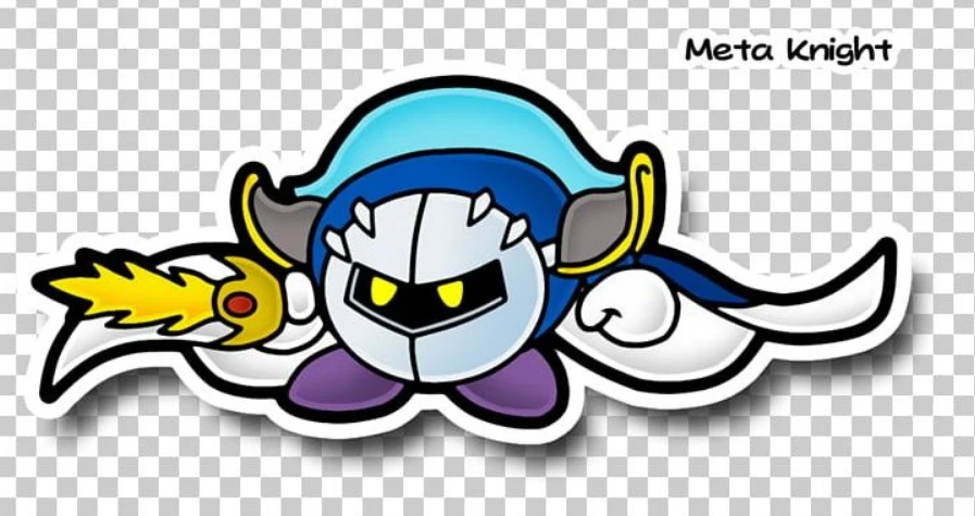Meta Knight (Paper Form) | Kirby Fan Fiction Wiki | Fandom