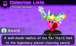 Ultra Sword Kirby