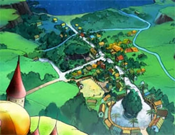 Anime Town Map