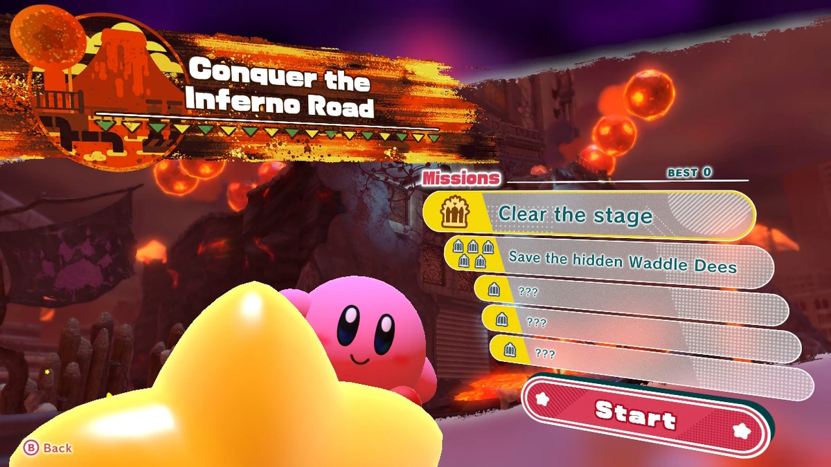 Conquer the Inferno Road | Kirby Wiki | Fandom