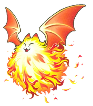 Kirby De Volta Para Voce, Fogo Kirby